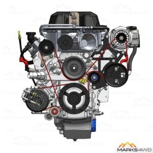 LS Alternator Relocation Kit - LHS top mount LS1 / LS2 V8 | Marks 4WD